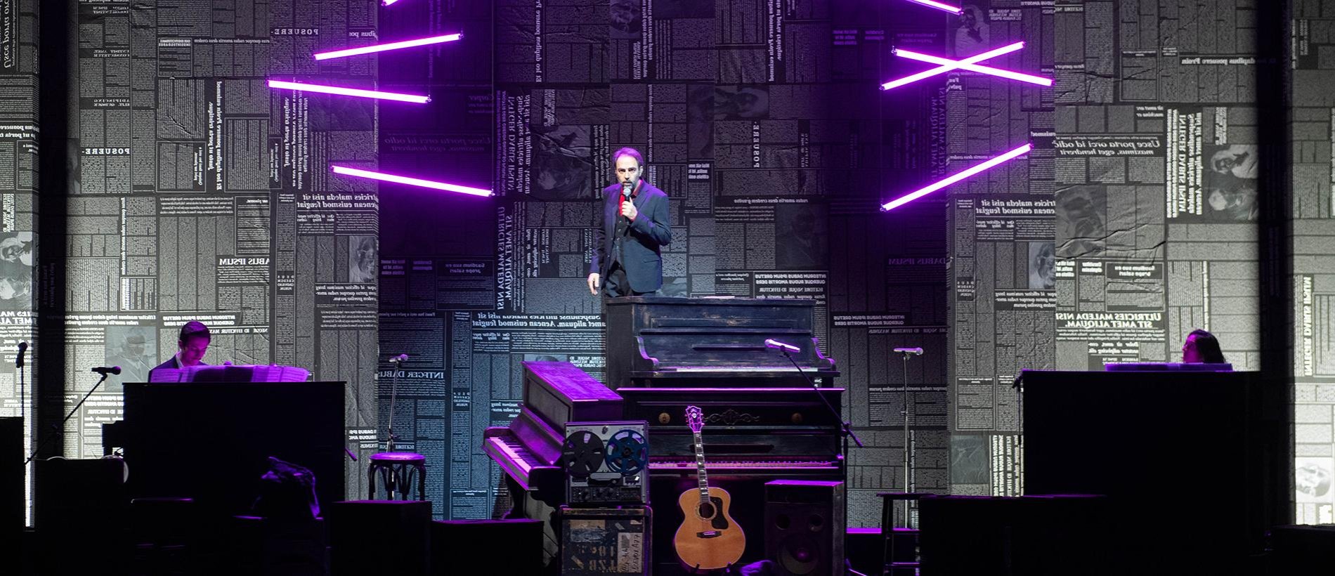 Gaber - Mi fa male il mondo - Teatro Nazionale